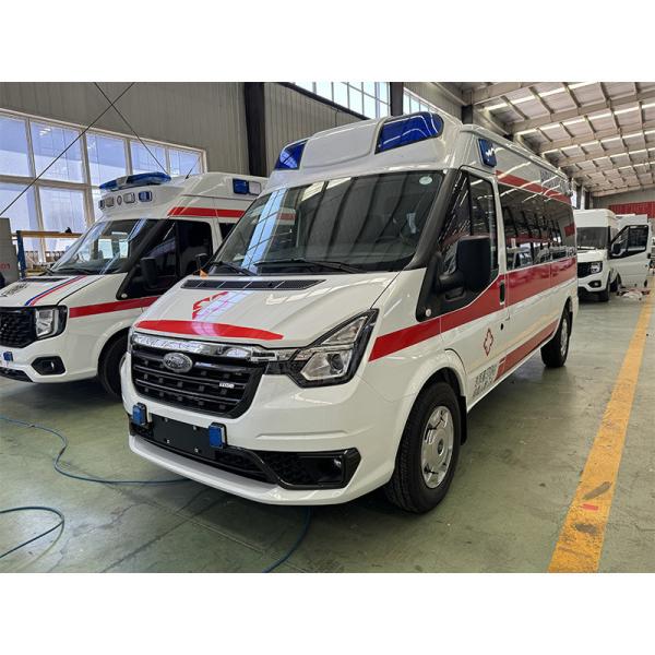 Quality 3m Length High Roof Ambulance 4*2 Emergency Medical Ambulance for sale