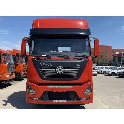 Cina 10 ruote 371HP 6x4 Prime Mover Lift Hand Drive Dongfeng Used Trailer Tractor Truck Head Trucks In vendita in vendita