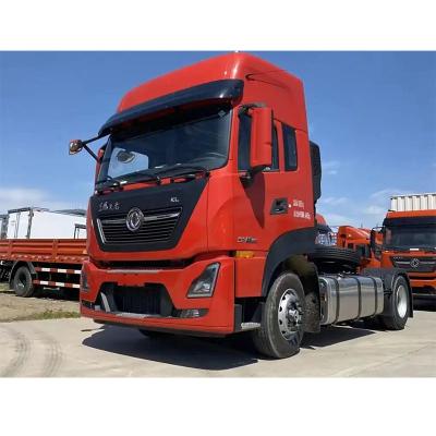 Cina 10 ruote 371HP 6x4 Prime Mover Lift Hand Drive Dongfeng Used Trailer Tractor Truck Head Trucks In vendita in vendita