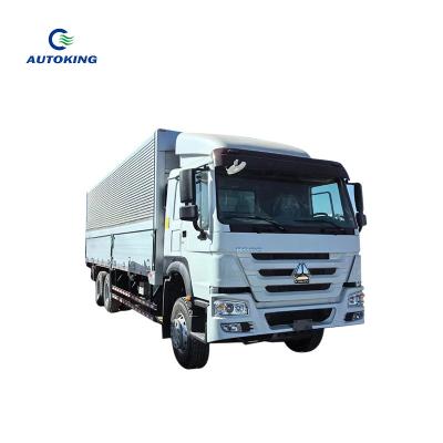 Cina 2024 6x4 380 HP HOWO Cargo Truck Van Cargo di medie dimensioni Truck pesante in vendita