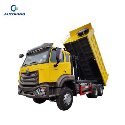 Cina EURO 5 8x4 Sinotruk Howo Dump Truck Usato 380hp Tipper Dump Truck in vendita