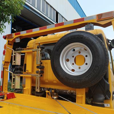 China EURO 5 Second Hand HOWO Tow Truck Wrecker 4*2 Wrecker Truck 75 Ton Rotator Wrecker Sale for sale
