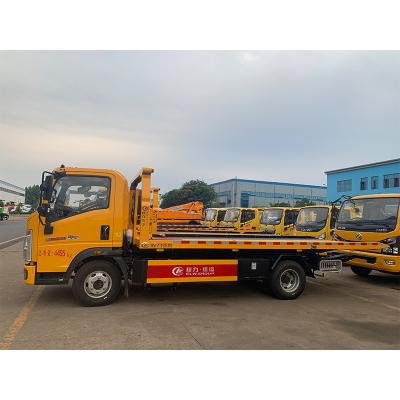 China Directly Sell 4*2 Howo Wrecker Tow Truck With Manual Transmission for sale