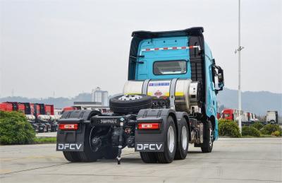 China Diesel Engine 6x4 Dump Truck With 6 Cylinders Blue Trailer Head Truck for sale