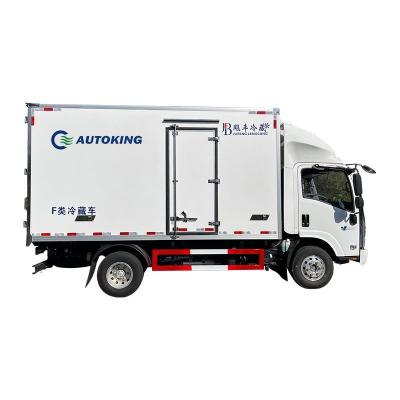 China Isuzu Refrigerated Truck Body Mini Box Truck Refrigerated Meat Transport Refrigerator Trucks for sale