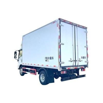 China Isuzu Refrigerated Truck Body Mini Box Truck Refrigerated Meat Transport Refrigerator Trucks for sale