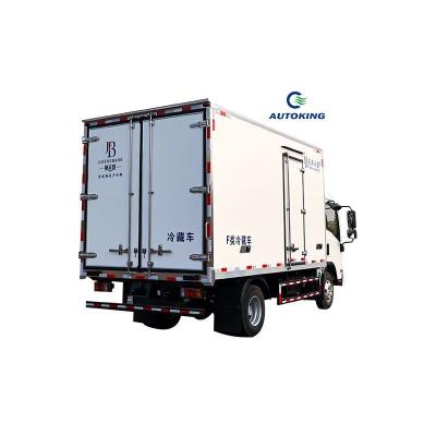 China Thermo King Refrigerator Truck, Freezer Box Truck Transport Vegetable Meat for sale