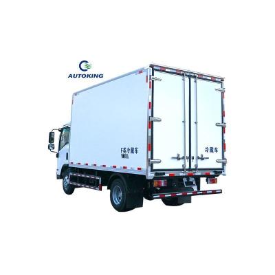 China Thermo King Refrigerator Truck, Freezer Box Truck Transport Vegetable Meat for sale