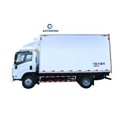 China Thermo King Refrigerator Truck, Freezer Box Truck Transport Vegetable Meat for sale