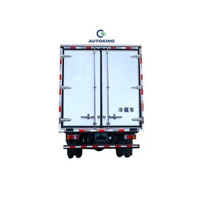China Thermo King Refrigerator Truck, Freezer Box Truck Transport Vegetable Meat for sale
