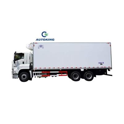 China 10 Wheels 10tons Refrigerator Truck Freezer Insulation Truck Refrigerated Customization for sale