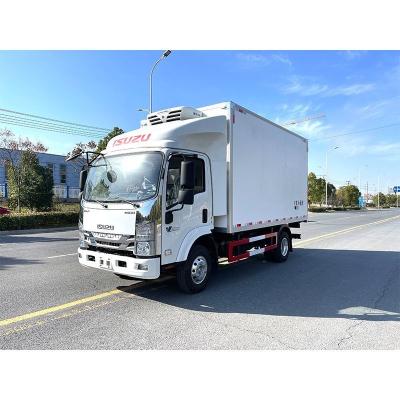 China China Isuzu 4X2 Commercial Refrigerated Refrigerator Freezer Reefer Box Truck For Sale for sale