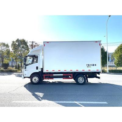 China China Isuzu 4X2 Commercial Refrigerated Refrigerator Freezer Reefer Box Truck For Sale for sale