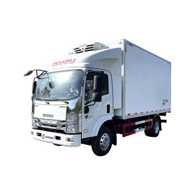 China China Isuzu 4X2 Commercial Refrigerated Refrigerator Freezer Reefer Box Truck For Sale for sale