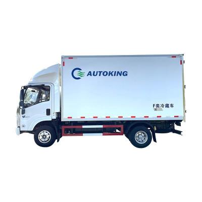 China China Isuzu 4X2 Commercial Refrigerated Refrigerator Freezer Reefer Box Truck For Sale for sale