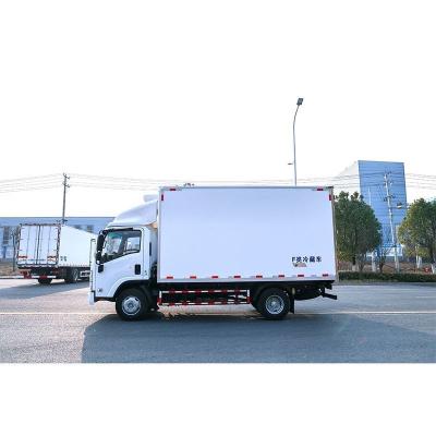China Reefer Vehicles Refrigerator Truck With Refrigeration Unit For Frozen Food Transport for sale