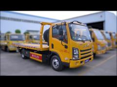 3T 5T Flatbed Wrecker Truck JAC 4x2 Rechterhand / Linkshand Drive
