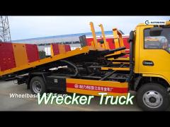 jac 4*2 wheel lift tow truck heavy duty wrecker towing truck