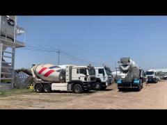 12m3 Caminhão móvel para mistura de betão 6*4 autocarregador