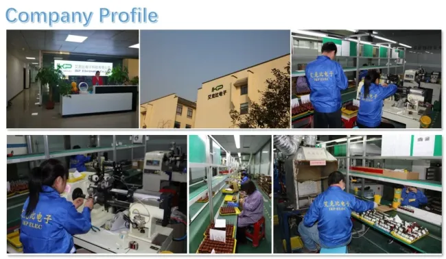 Ikp Designed Various Specifications V/H/SMD Type Ferrite Core Common Mode Choke Coils