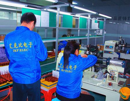 High Current EQ Type Magnetic Shielded Flat Wire Edge Winding Power Inductor supplier