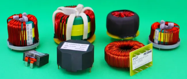 Various Specifications V/H/SMD DC/DC DC/AC Inverter Type Ferrite Air Core Common Mode Copper Wire Induction Indoctor Power Choke EMC Toroidal Mode Coils
