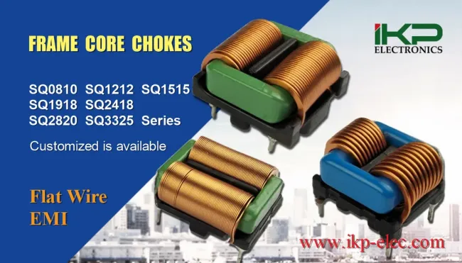 Inductor Inductive Ikp Carton and Tray Sq Core Common Mode Choke Inductors