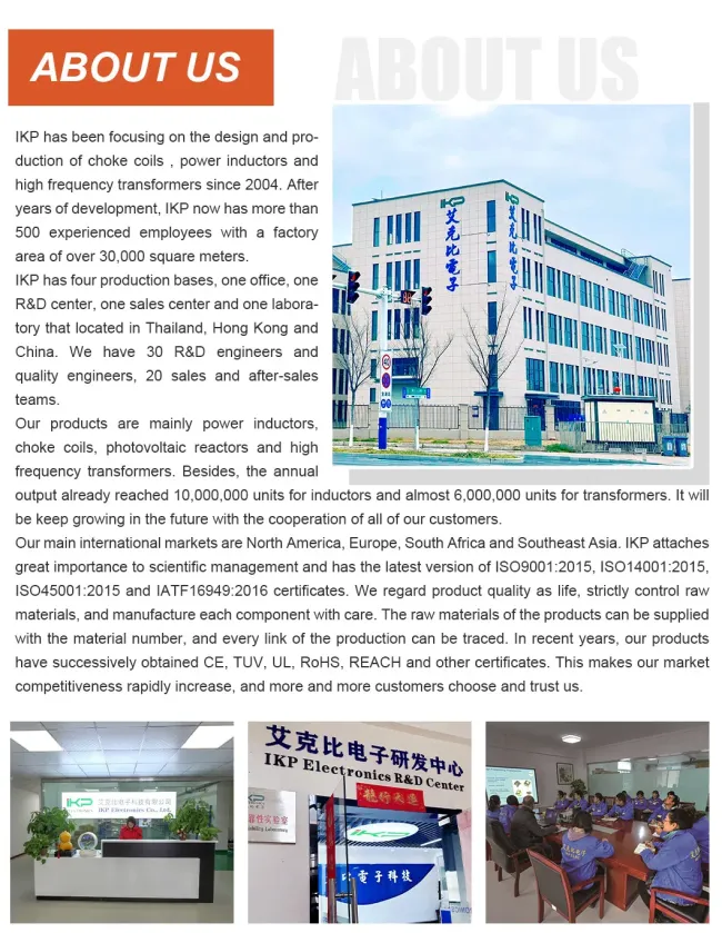 High Quality Coil Inductor, Common Mode Inductor with RoHS, Ce, UL