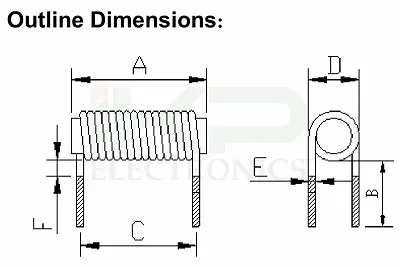 Single Ikp-Elec Carton R Series Hefei, China Differential Mode Choke Coil