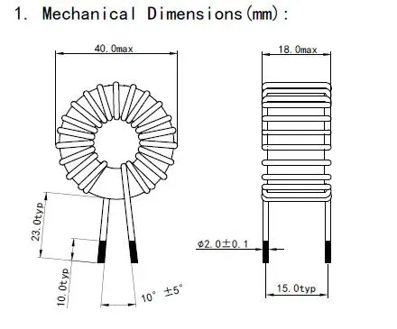 Factory Price Differential Mode Choke Inductor