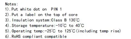 Pq32 Core High Frequency Transformer