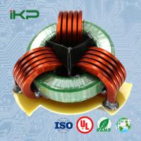 China Horizontal Three Phase Common Mode Choke Coils with Flat Wire Vertical Winding for sale