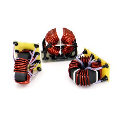 China 4 Phase Fe-Base Nano-Crystalline Vertical Common-Mode Chokes for Line Filters for sale