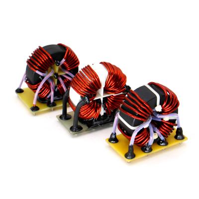 China 4 Phase Fe-Base Nano-Crystalline Vertical Common-Mode Chokes for Line Filters for sale