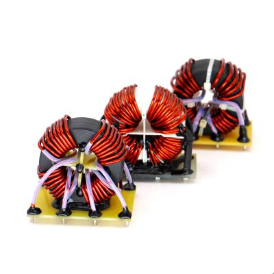 China 4 Phase Fe-Base Nano-Crystalline Vertical Common-Mode Chokes for Line Filters for sale