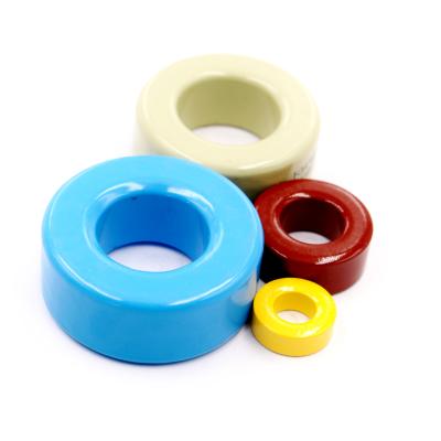 중국 Mn-Zn 페리트 부드러운 자기 원형 금속 파우더 자석 코어 JC135 판매용