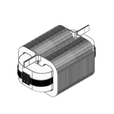 China High Frequency Power Coils Ikp-Elec Flat Wire Inductor Choke Coil for sale