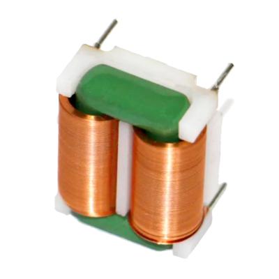China Vertical/Horizontal High Current Flat Wire Winding Common Mode Filter Inductors (SQ/UC2418 Series) for sale