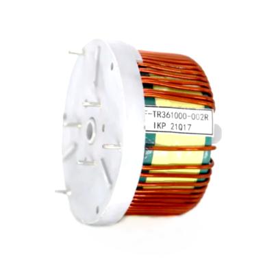 China Vertical Common Mode Choke Coil with Toroidal Mn-Zn Ferrite Core in Solar and Wind for sale