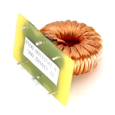 China Toroidal Sendust Kern Litz Draht Differential Mode Choke Spirale Induktor zu verkaufen