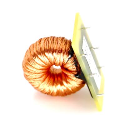 China Vertikaler, toroidaler Sendust-Kern-Differentialmode-Choke mit Litzendraht zu verkaufen