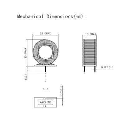 China Variable Induktor Integrierte Ikp Karton/Paletten-Spule Filter Differenzmodus Induktivität zu verkaufen