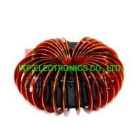 China Flat Wire Vertical Winding Toroidal Ferrite Core Differential Mode Choke Coils for sale