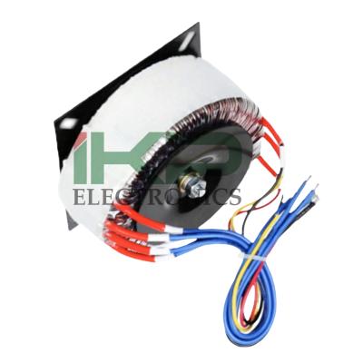 中国 50VA 電源範囲 50/60 Hz 周波数 80*37mm 外側の寸法 D*H 工業制御用トロイドトランスフォーマー 販売のため