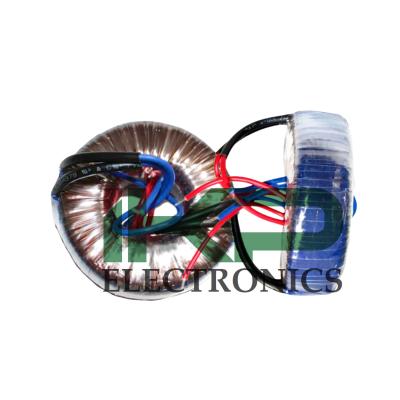 China 150VA Rated Power 50/60Hz Frequency 98*55mm Outside Dimension D*H Toroidal Transformer for Door Control System for sale