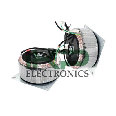 China 150VA Rated Power 50/60Hz Frequency 98*55mm Outside Dimension D*H Toroidal Transformer for Door Control System UL/CE/RoHS/CQC for sale