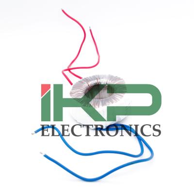 China 200VA Rated Power 52℃ Temp. Rise Toroidal Transformer for Audio for sale