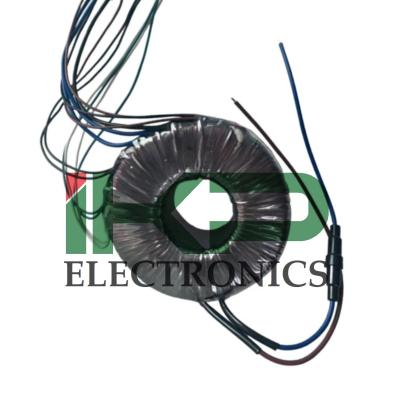 China 170*75mm Outside Dimension D*H 58℃ Temp. Rise Toroidal Transformer for Audio for sale