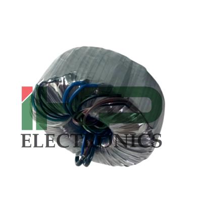 China 180*85mm Outside Dimension D*H 60℃ Temp. Rise Toroidal Transformer for Audio for sale
