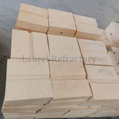 Cina alta temperatura mattoni da fuoco refrattari ad alta densità per camini industria del cemento / acciaio / alluminio in vendita